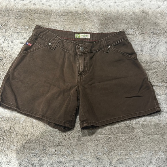 Wrangler | Shorts | Vintage Twenty X Brown Denim Shorts | Poshmark